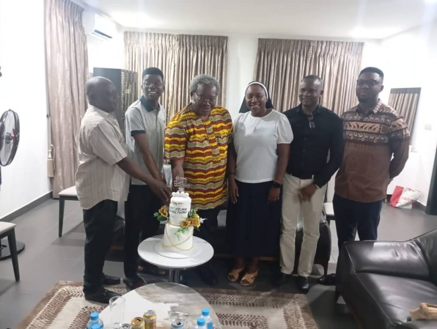 Rev. Fr. Prof. Anthony Akinwale Celebrated with Intimate Birthday
