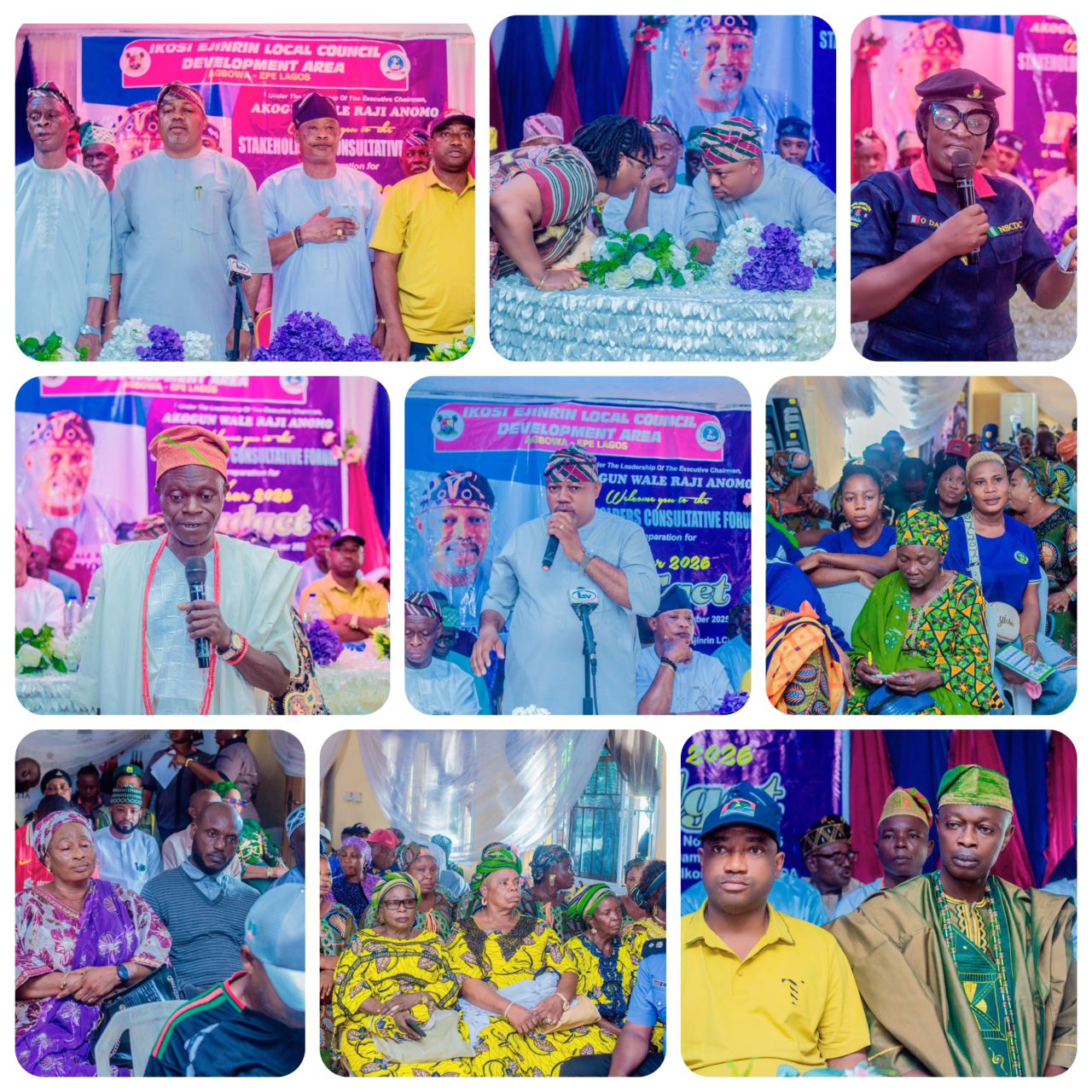 Ikosi-Ejinrin LCDA Hosts Stakeholders 2026 Budget Formulation
