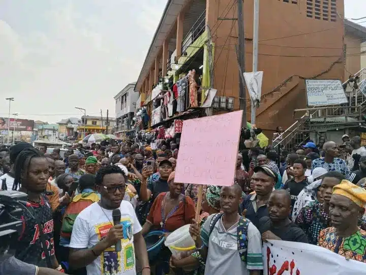 Lagos Residents Protest Forced Evictions, Demolitions in Waterfront ...