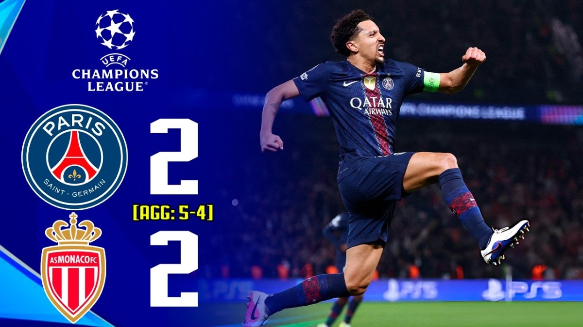 PSG Edge Monaco to Reach Champions League Last 16