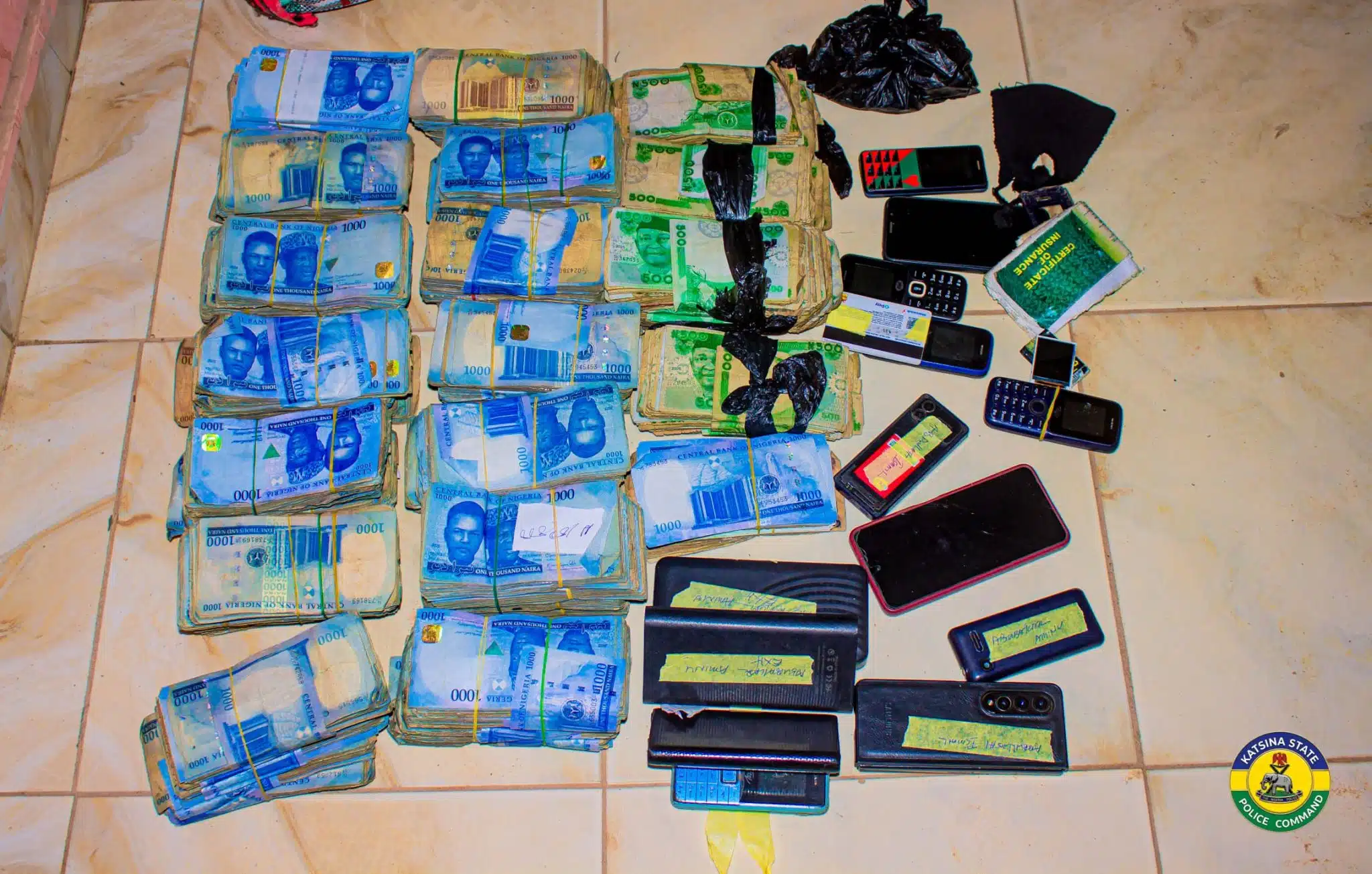 Katsina Police Arrest Six Suspected Kidnappers, Recover ₦7.5 Million Ransom