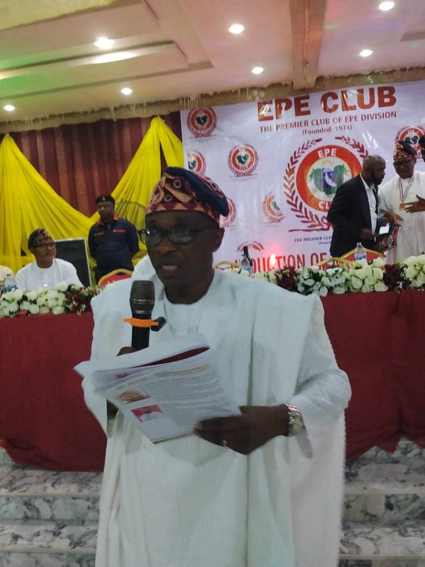 Epe Club Inducts Five New Members, Honours President and